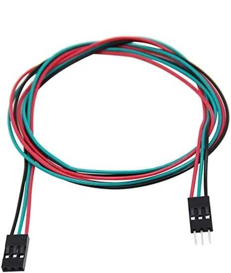 Buy 3 Pin Male-Female Jumper Cable 70cm - Affordable Price
