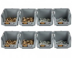 Buy Mano Grey Storage Bins - G-10-Set with cheap price