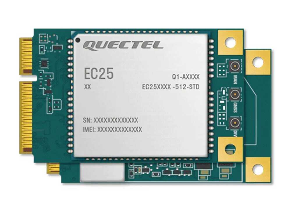 Buy Quectel EC25-EUX 4G/LTE Mini PCIe Module - Affordable Price